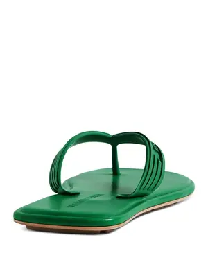 Bottega Veneta Sampieri Thong Sandals - Grass