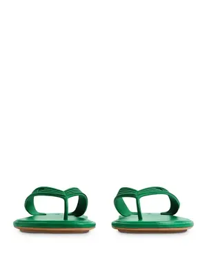 Bottega Veneta Sampieri Thong Sandals - Grass