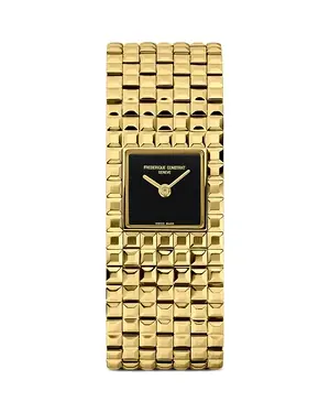 FREDERIQUE CONSTANT Manchette Watch, 25.7mm X 20mm Gold