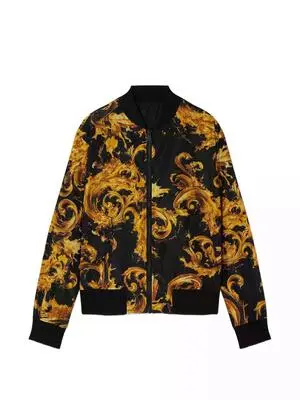 Versace Reversible Baroque-print Bomber Jacket