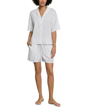 Hanro Sleep & Lounge Woven Button Front Shirt