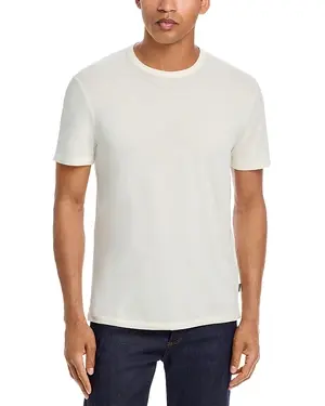 John Varvatos Bale Short Sleeve Burnout Tee - Salt