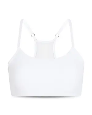 Commando Double Take Lace Racerback Bralette - White