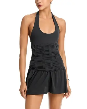 AYA MUSE Palo Ruched Mini Dress