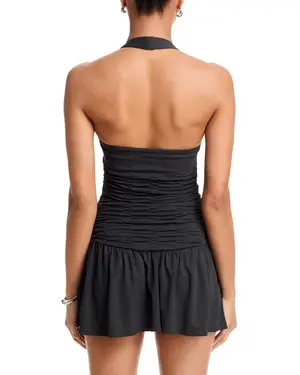 AYA MUSE Palo Ruched Mini Dress