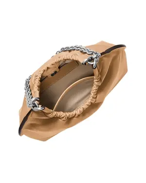 Michael Kors Indie Medium Cinched Shoulder Bag - Peanut