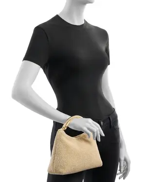 MANSUR GAVRIEL Rhea Metal Top Handle Bag