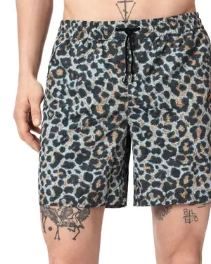ALLSAINTS Silesia Slim Fit 6.7" Swim Shorts - Clouded Grey