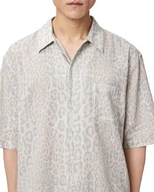 ALLSAINTS Cruz Leo Short Sleeve Shirt