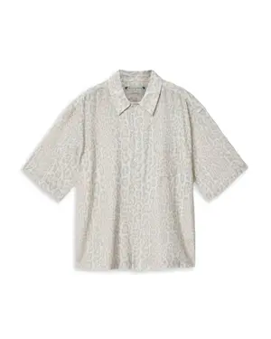 ALLSAINTS Cruz Leo Short Sleeve Shirt