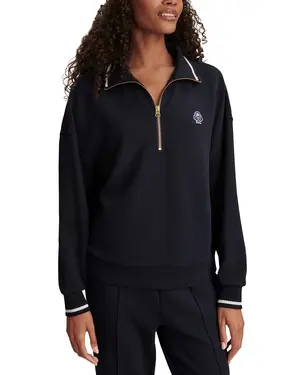Varley Bertie Half Zip Sweatshirt - Navy