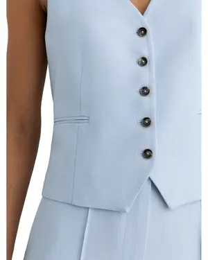 REISS V Neck Waistcoat