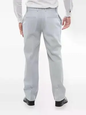 Off-White Pleated Zipped Trousers