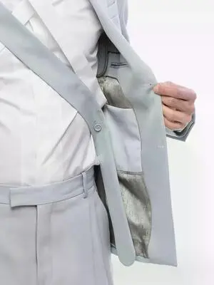 Off-White Single-breasted Blazer