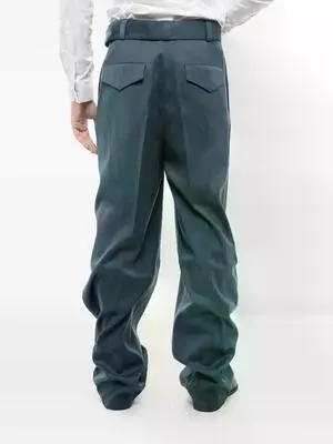 JIL SANDER Pleated Wide-leg Trousers