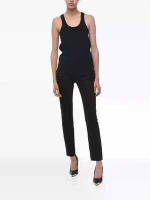 JIL SANDER Embossed Logo Knitted Top
