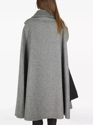 MAISON MARGIELA Herringbone Cut-out Cape
