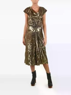 MAISON MARGIELA Pleated Draped Dress