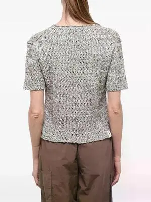 JIL SANDER Knitted Short-sleeve T-shirt