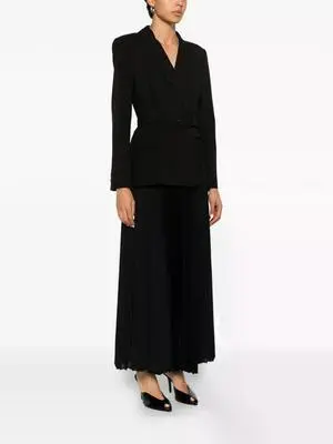 Simkhai Alexandra Double-breasted Pleated Midi Dress
