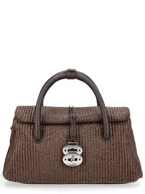 ZANELLATO Borsa 'dotta Vimini' Small - Brown