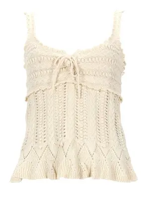 MARANT ETOILE Neves Top - Ivory