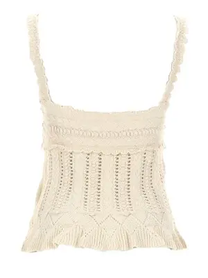 MARANT ETOILE Neves Top - Ivory