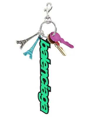 Balenciaga Biker Keyring - Green