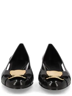 FERRAGAMO Ballerina Flats - Black