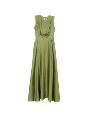 CO.GO Sleeveless Crew Neck Maxi Dress