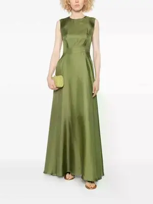 CO.GO Sleeveless Crew Neck Maxi Dress