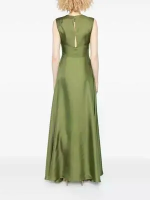 CO.GO Sleeveless Crew Neck Maxi Dress