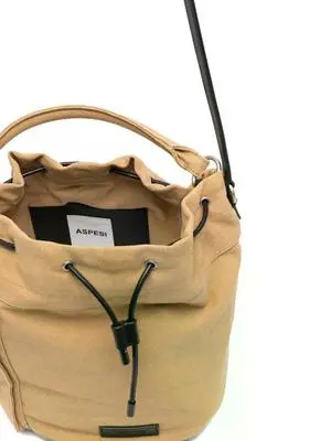 Aspesi Canvas Bucket Bag