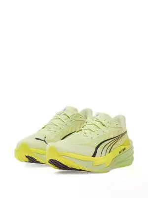 PUMA Deviate Nitro Panelled Logo Sneakers - Green
