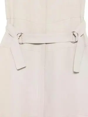 Antonelli Firenze Moira Belted Panelled Midi Dress