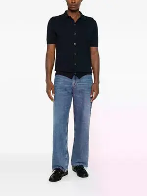 CENERE GB Short-sleeves Shirt - Blue