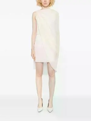ROTATE BY BIRGER CHRISTENSEN Chiffon Cape Mini Dress
