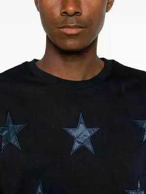 LES HOMMES Star-patch T-shirt