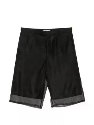 LES HOMMES Belt-loop Shorts