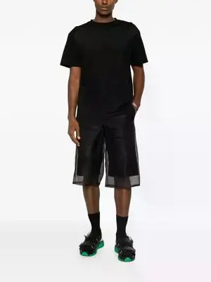 LES HOMMES Belt-loop Shorts