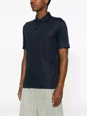 LES HOMMES Short-sleeve Polo Shirt