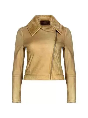 Prada Shearling Zip-up Jacket