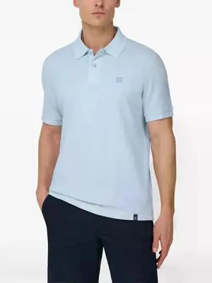 Boggi Milano Oxford Cotton Piqué Polo Shirt