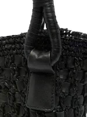 ALYSI Top-handle Bucket Bag - Black