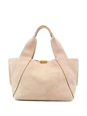 GIANNI CHIARINI Vivi Suede Tote - Neutrals