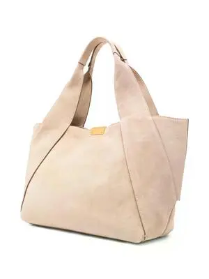 GIANNI CHIARINI Vivi Suede Tote - Neutrals