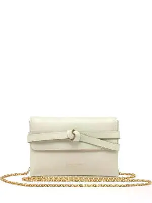GIANNI CHIARINI Knotted Shoulder Bag - Neutrals