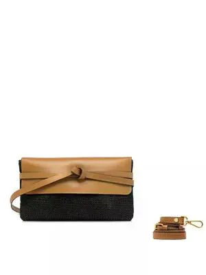 GIANNI CHIARINI Belty Knotted Shoulder Bag