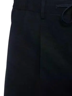 DANIELE ALESSANDRINI Elasticated Waistband Trousers - Blue