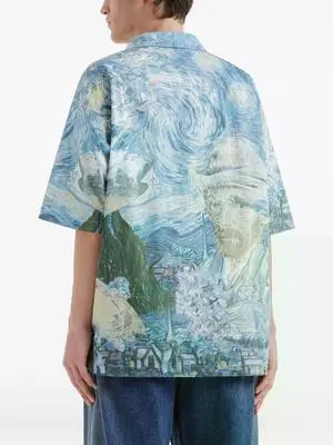 MUSIUM DIV. Van Gogh Graphic Short-sleeve Shirt